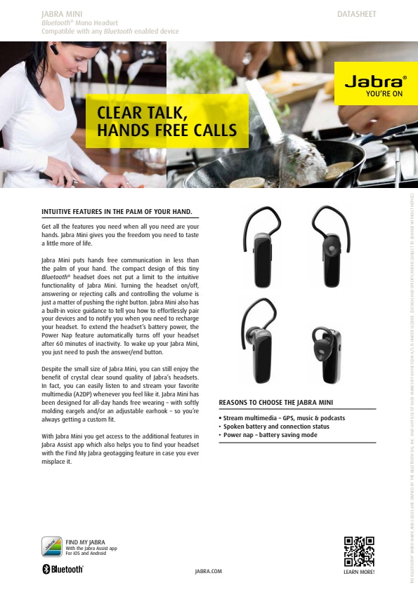 Jabra Mini で開始する | Jabra サポート